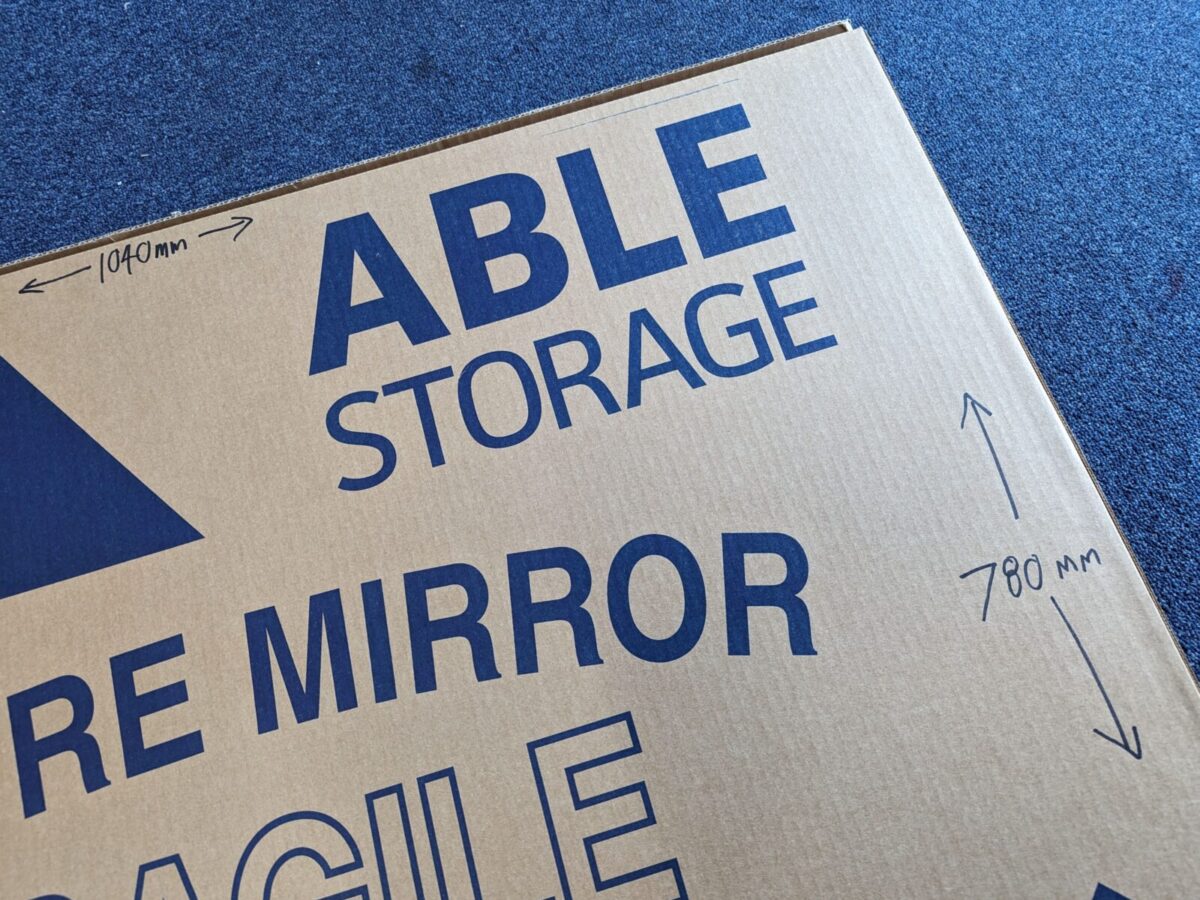 Picture Mirror Carton Standard 1040 x 75 x 780 (Bundle of 5) - Able ...