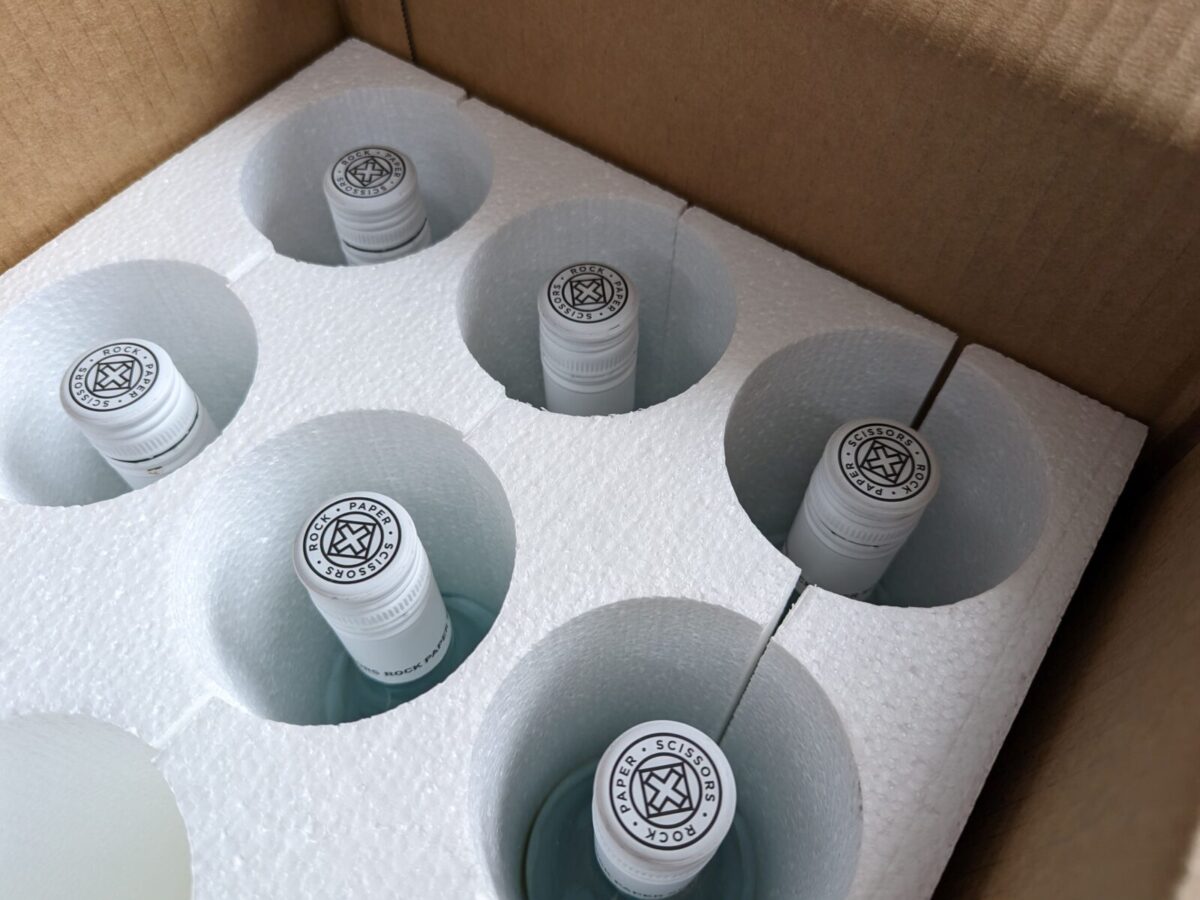 12 Bottle Foam insert wine carton - Able Packaging Supplies Adelaide
