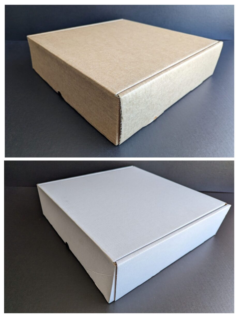 Extra Large Mailer Box 400 x 400 x 105 Brown or White