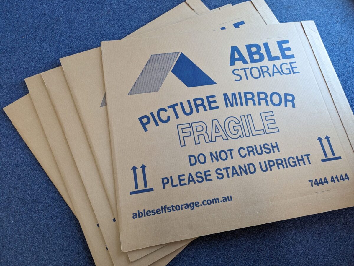 Picture Mirror Carton Standard 1040 x 75 x 780 (Bundle of 5) - Able ...