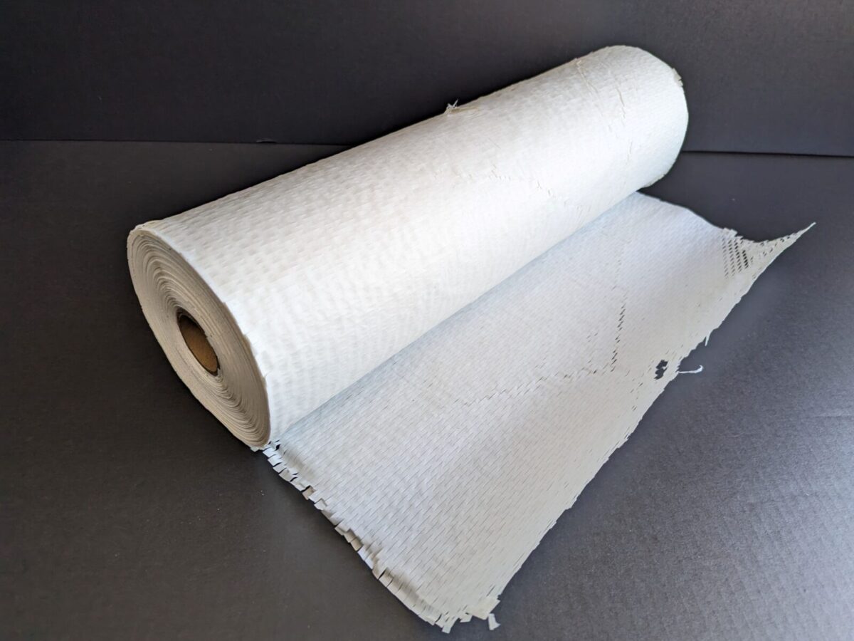 Honeycomb Paper White Roll 100M (void fill) - Able Packaging Supplies ...