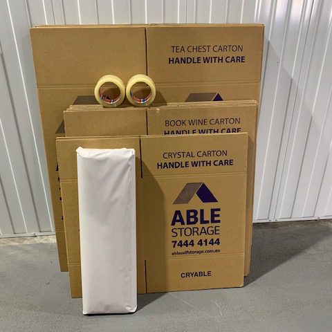 Starter Moving Carton Pack Able Packaging Small unit Size
