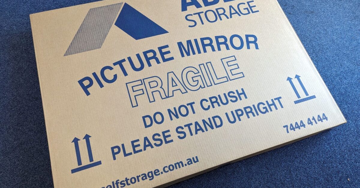 Picture Mirror Carton Standard 1040 x 75 x 780 (Bundle of 5) - Able ...