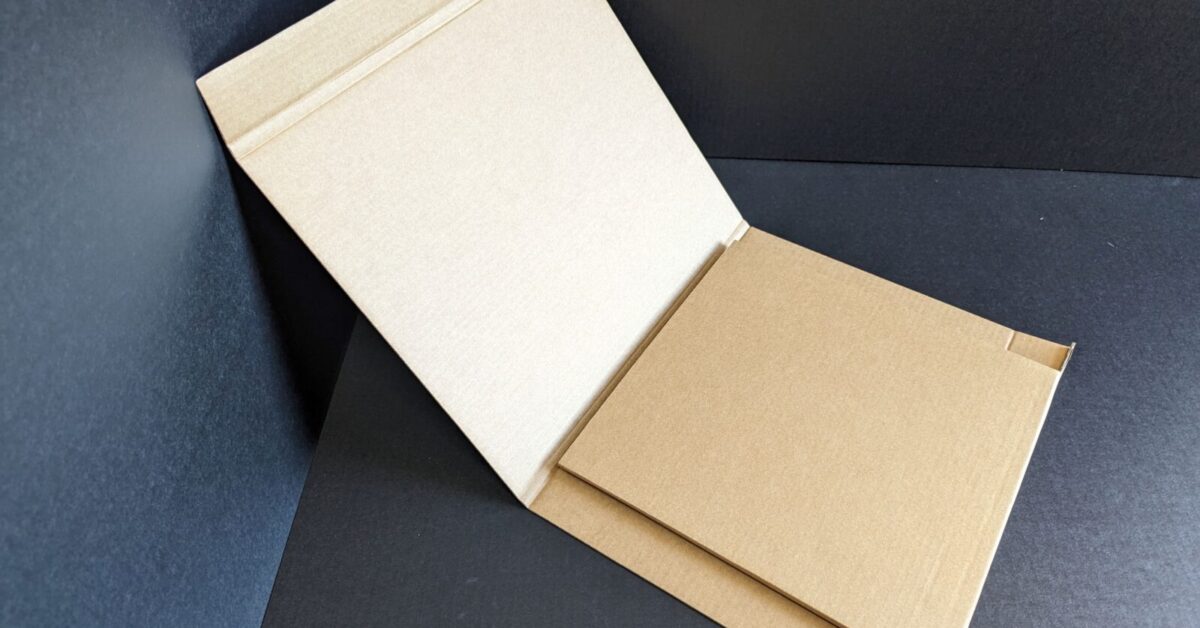 Vinyl Record LP Mailer with crush zone 12mm height