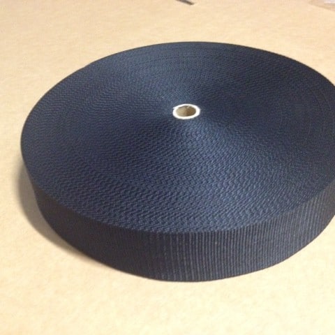 50mm Poly Webbing Heavy Duty White (50m roll) Truck ties